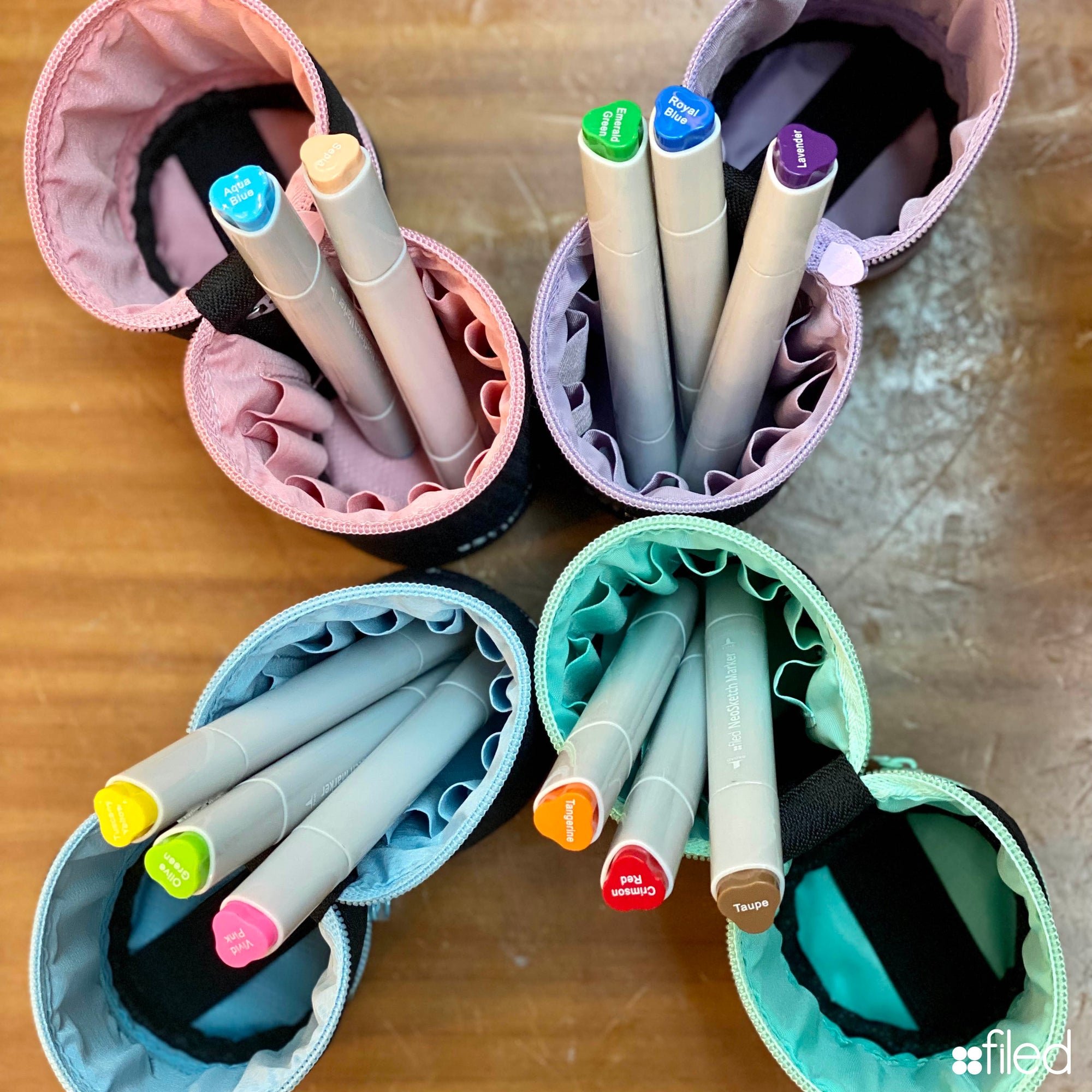 Pen Capsule Pastel – filed